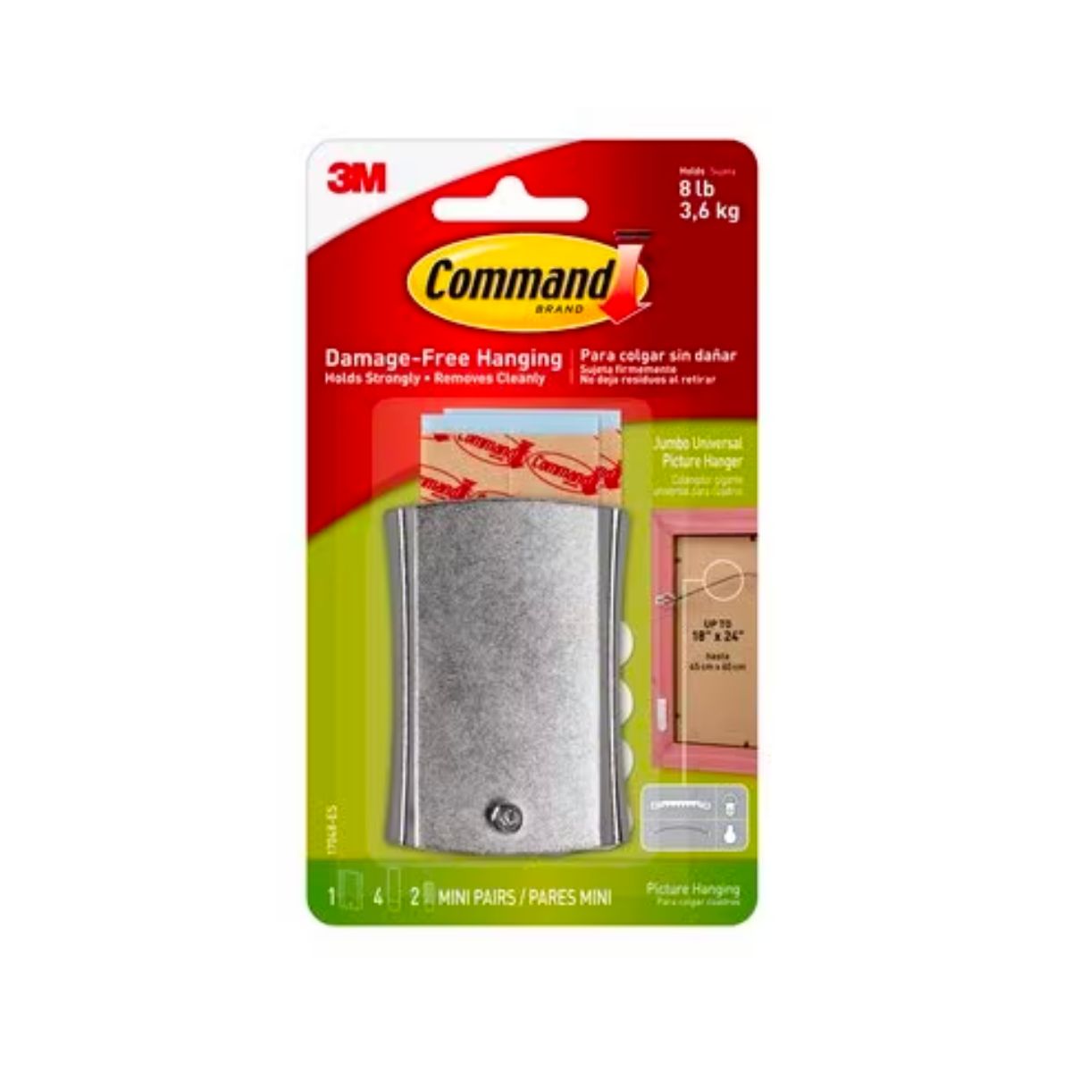 Command Sticky Nail Wire Backed Metal Hanger – greenleif.sg