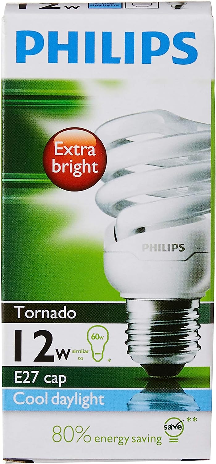 Tornado 12W E27 Light Bulb (Cool Daylight) – greenleif.sg