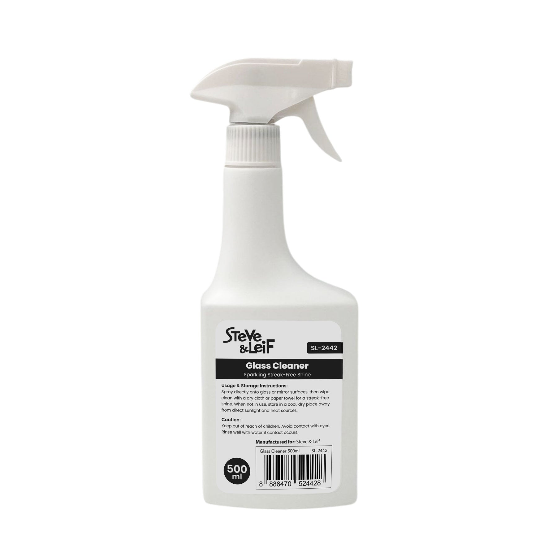 Steve & Leif Glass Cleaner 500ml – greenleif.sg