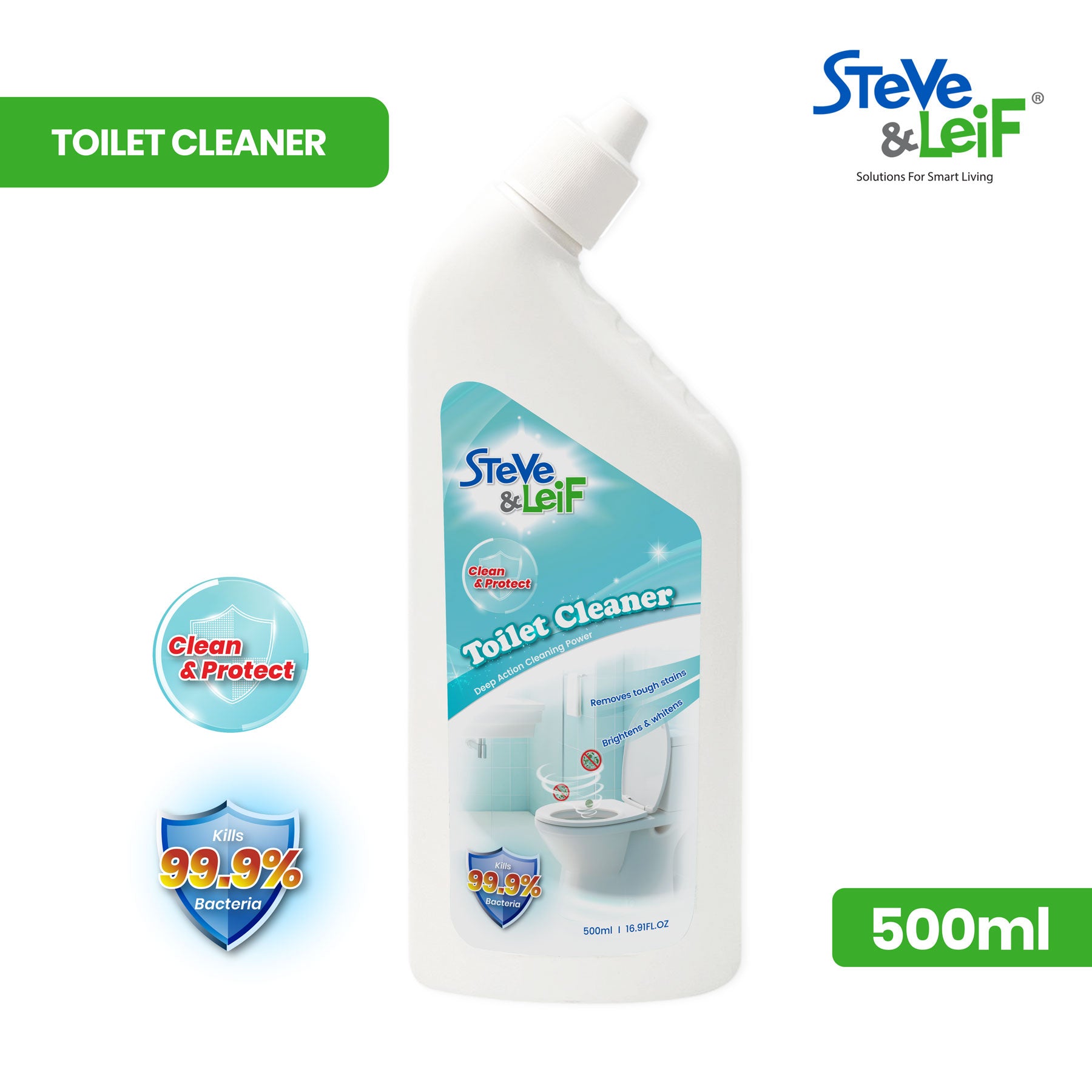 Steve & Leif Toilet Cleaner 500ml – greenleif.sg