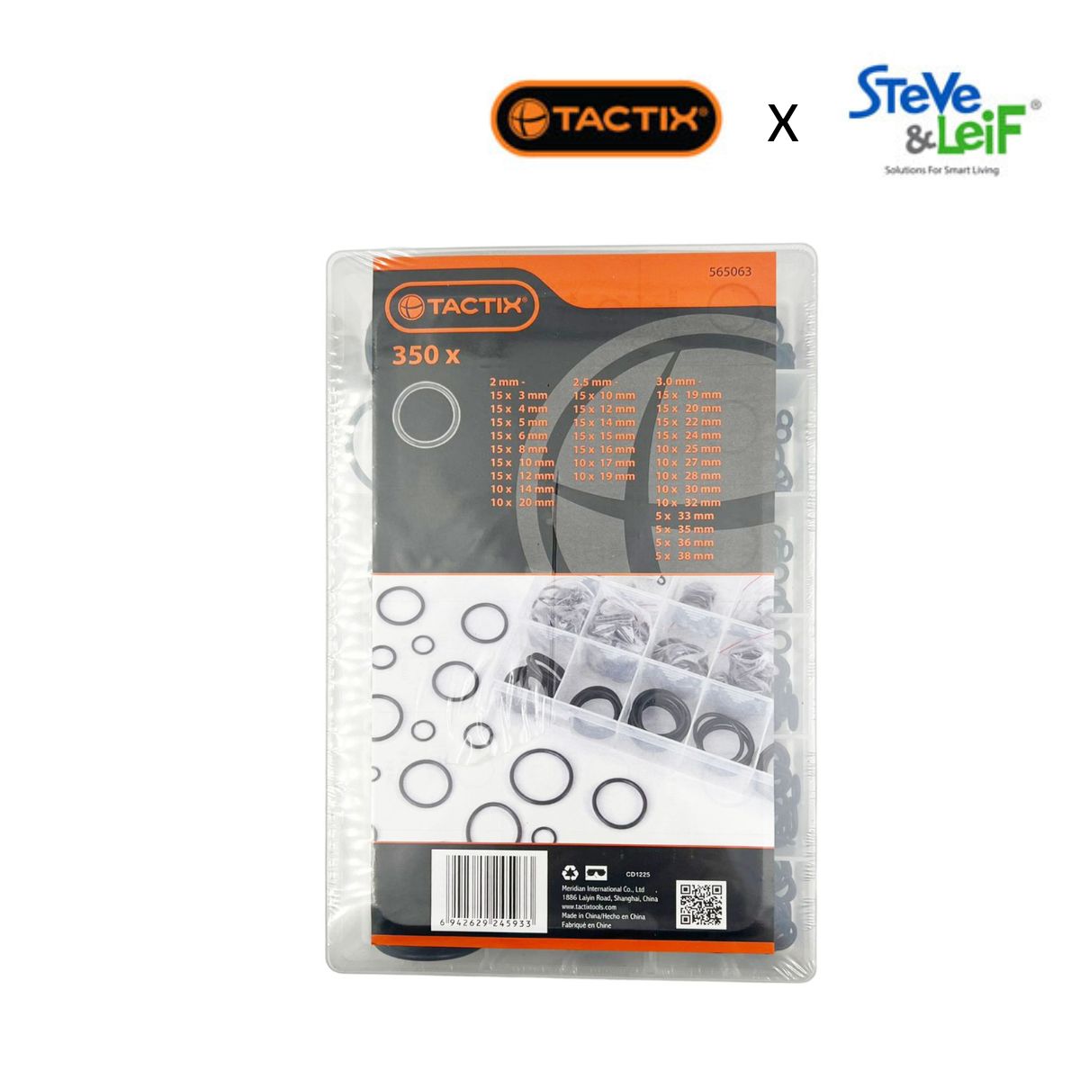 Metric O-Rings Assortment (350pc) – greenleif.sg