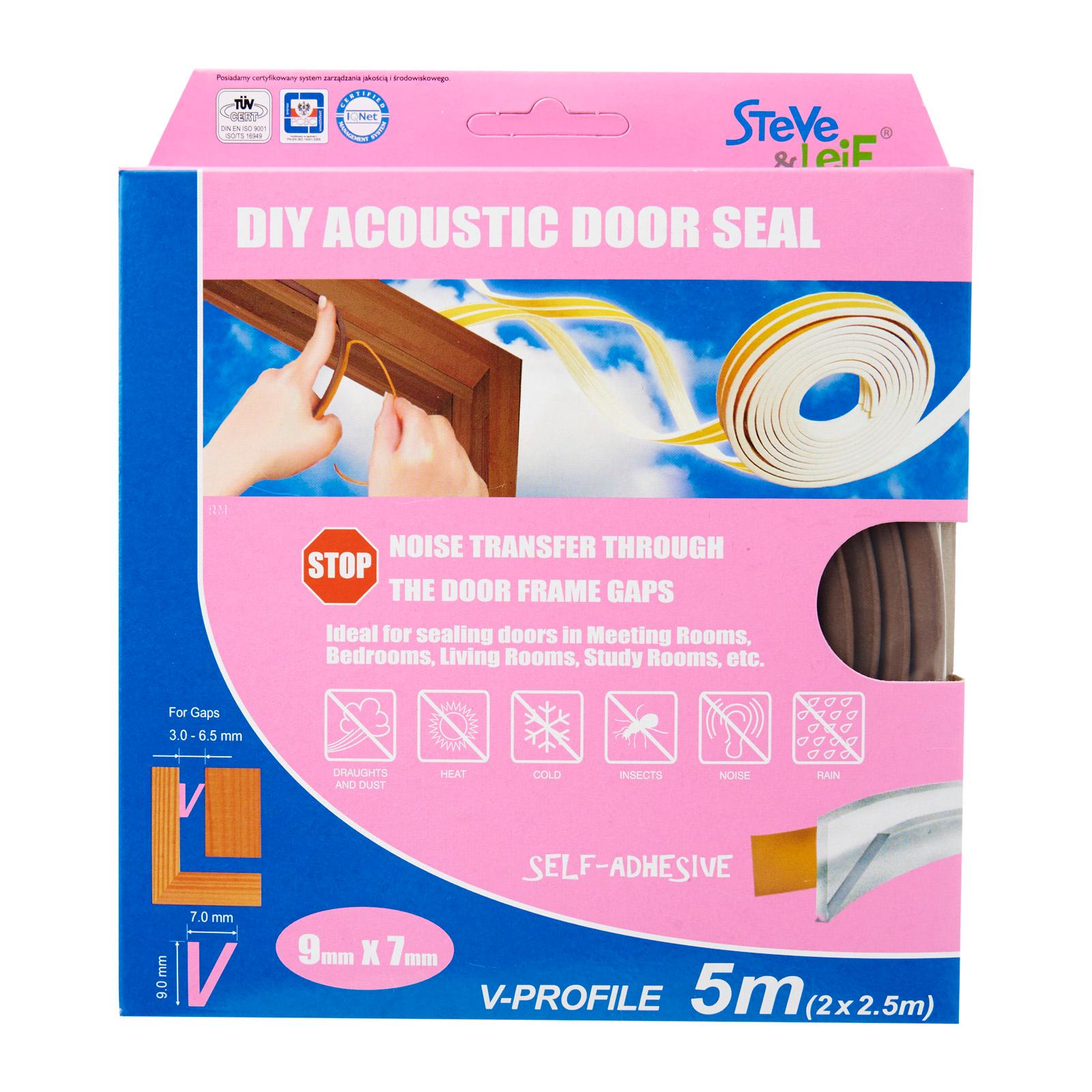 V-Profile Window & Door Seals 9x7mm (2x2.5m) - Weatherstrips – greenleif.sg