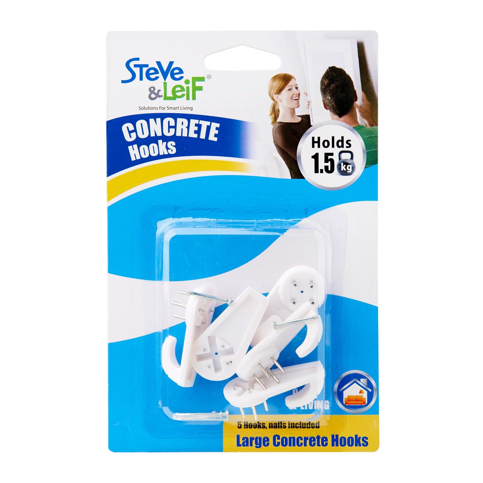 Large Concrete Hooks (5 Pcs) – greenleif.sg