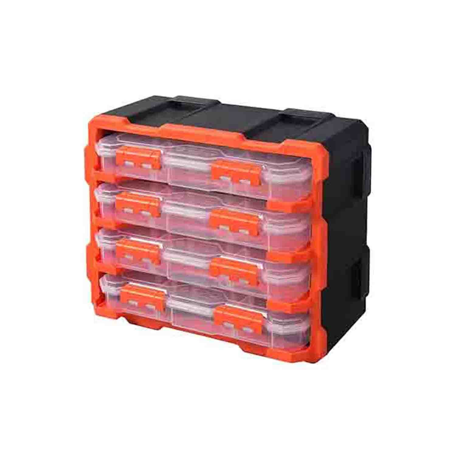 Modular Storage Tower with 4 Organizers - Plastic Rack – greenleif.sg