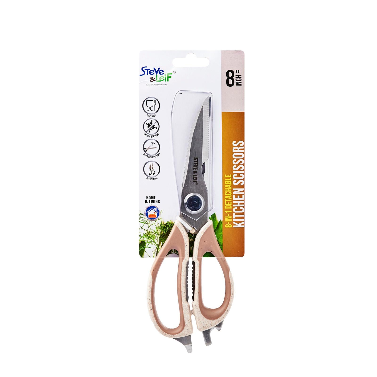 Detachable 8 Inch (8-In-1) Multi-Purpose Kitchen Scissors – greenleif.sg