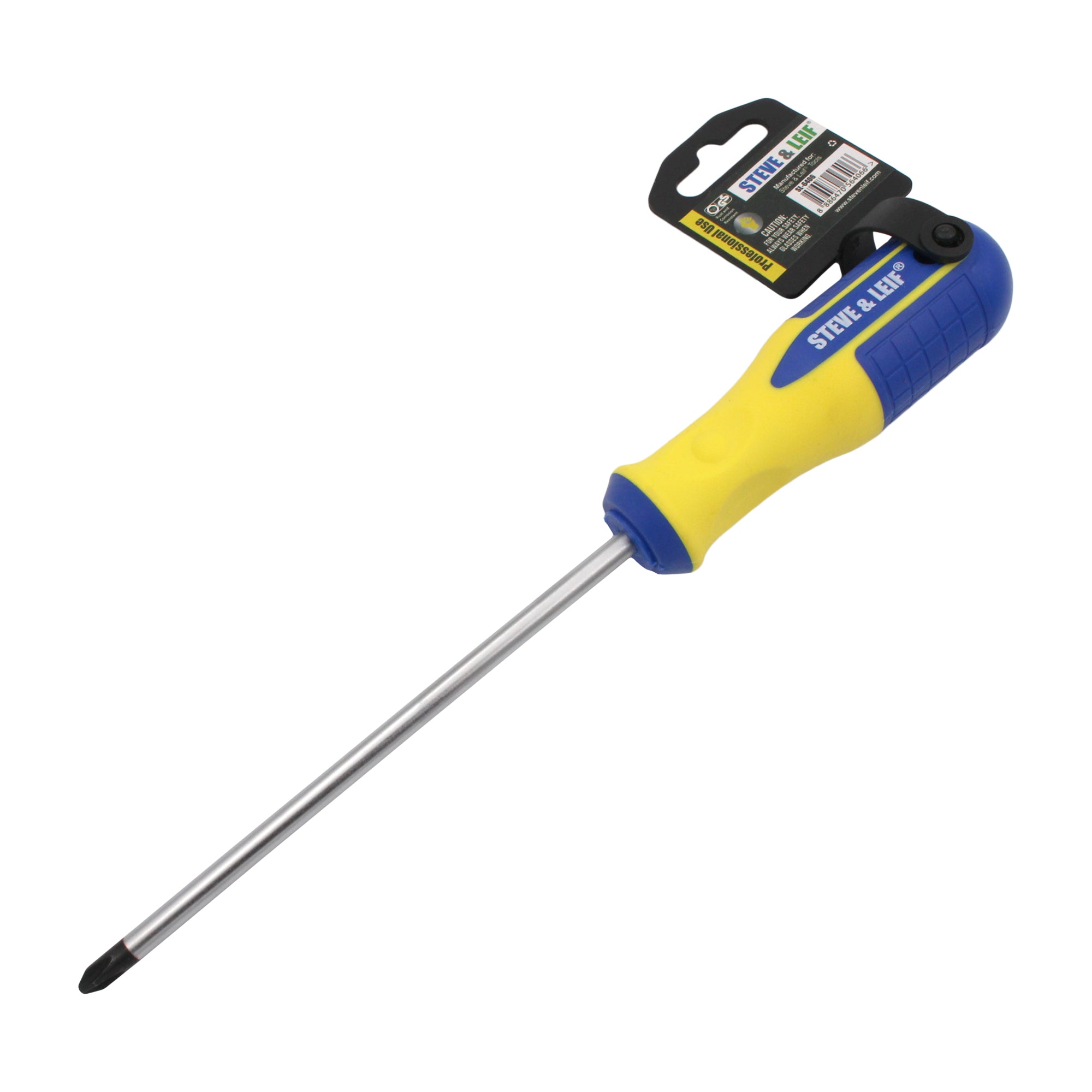 6 inch Yellow/Blue Phillips Screwdriver (6x150mm) – greenleif.sg