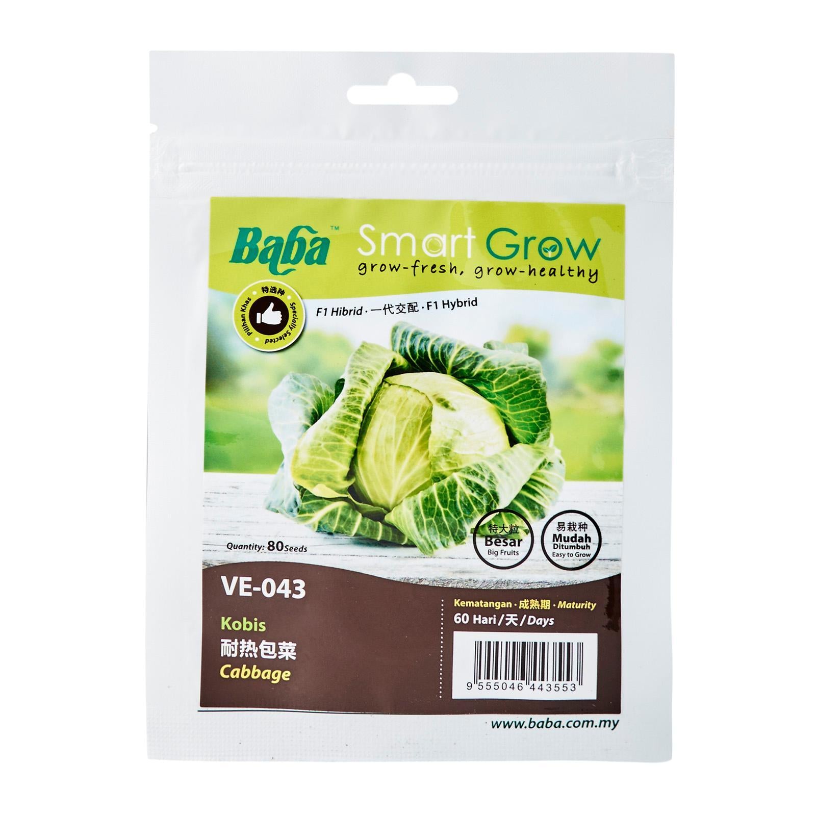 Cabbage Seeds (80 Seeds) – greenleif.sg