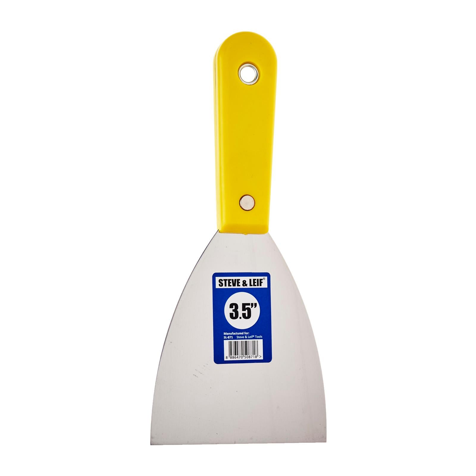 Stiff Scrapers With Yellow Handle (3.5") – greenleif.sg