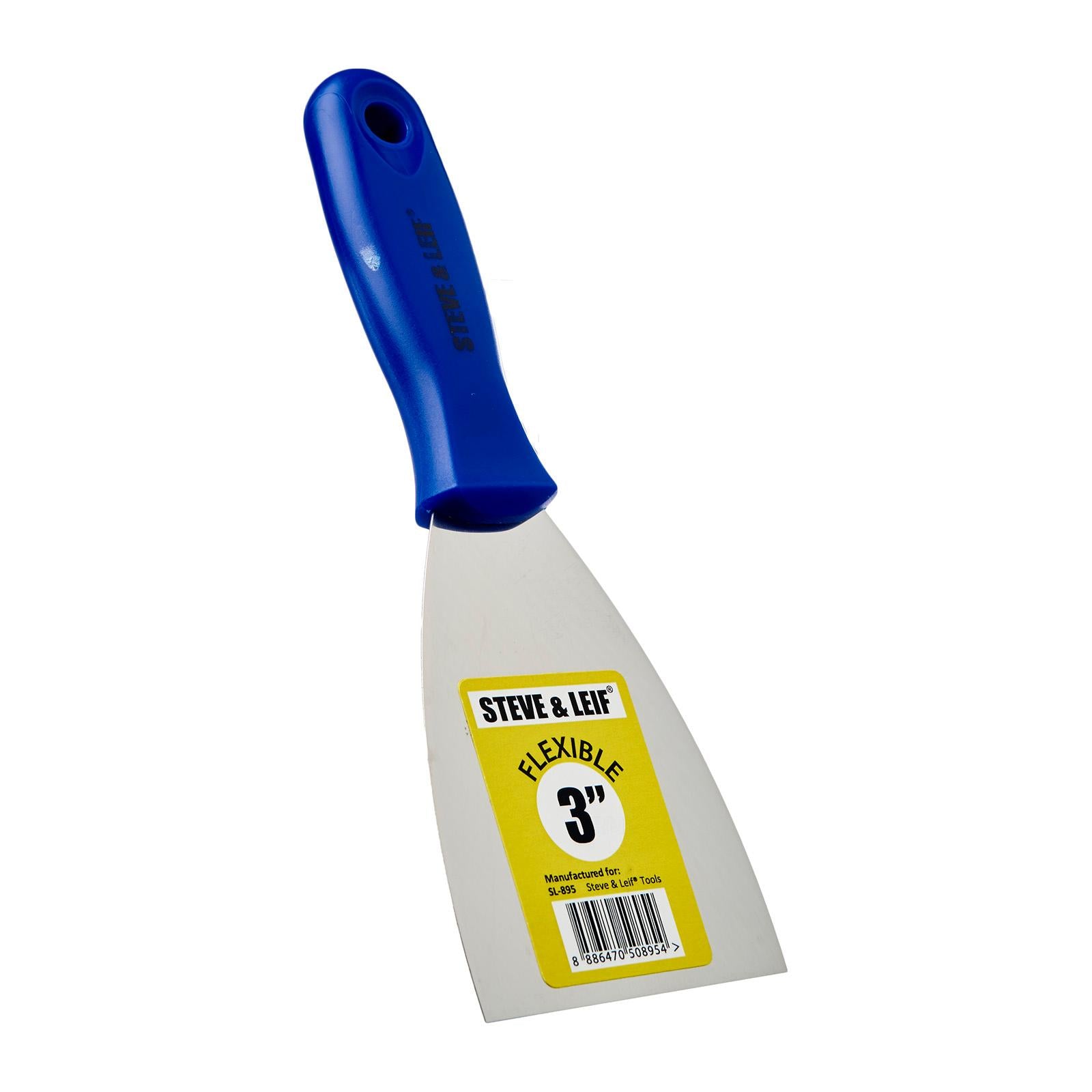 Flexible Scrapers With Blue Handle (3") – greenleif.sg