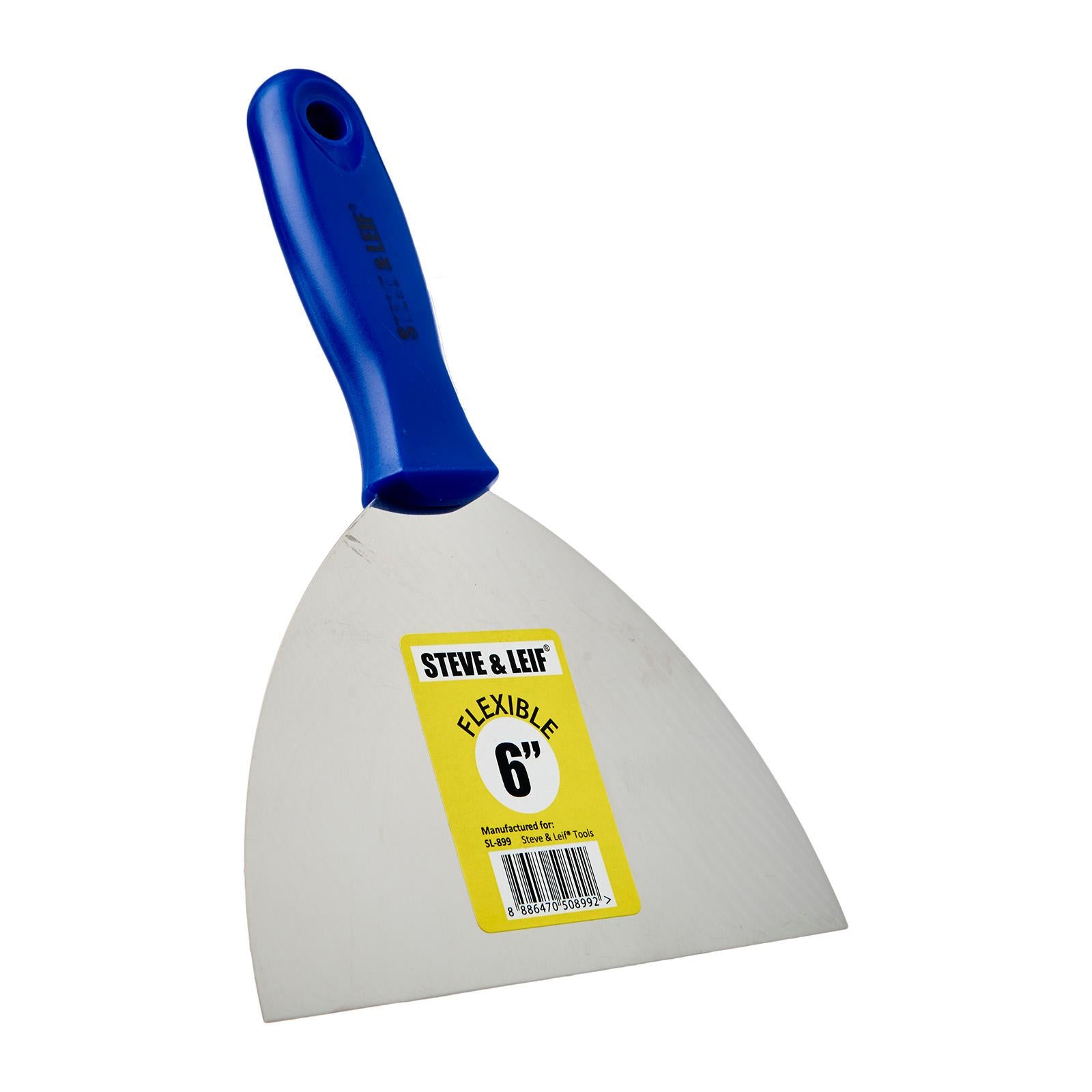 Flexible Scrapers With Blue Handle (6") – greenleif.sg