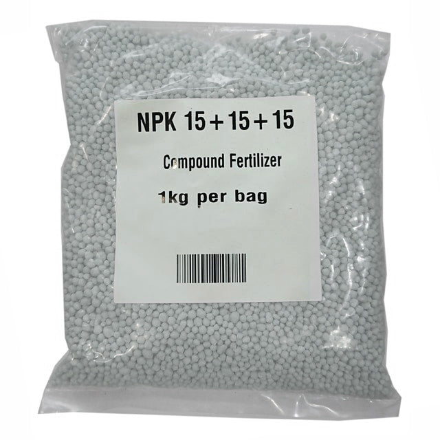 White/Green NPK 15-15-15 Compound Fertilizer (1 Kg) – greenleif.sg