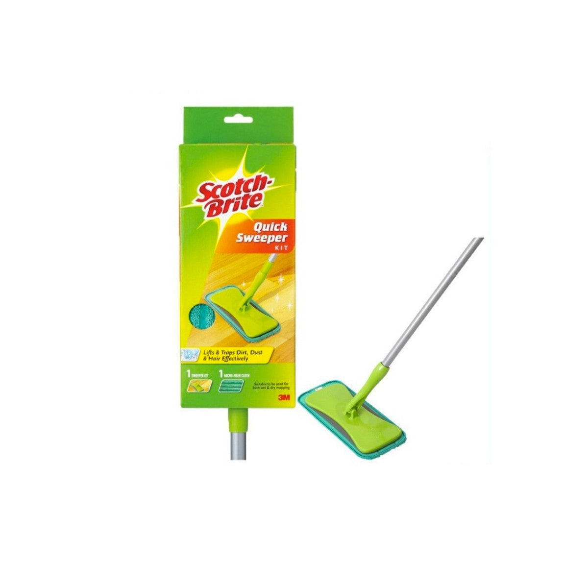 Scotch-Brite Quick Sweeper Starter Set – greenleif.sg