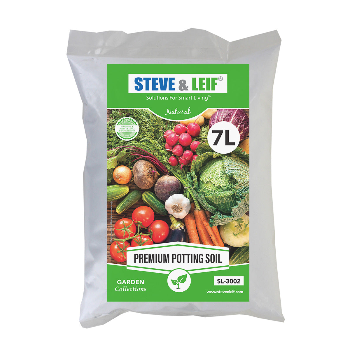 Steve & Leif 10 in 1 Premium Potting Soil (7L) – greenleif.sg