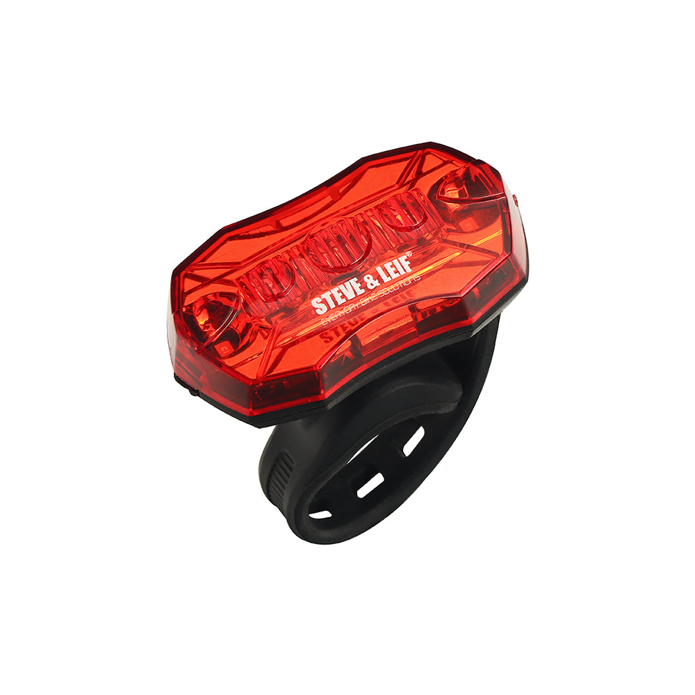 Red LED Bike Rear Lights with Silicon Strap – greenleif.sg